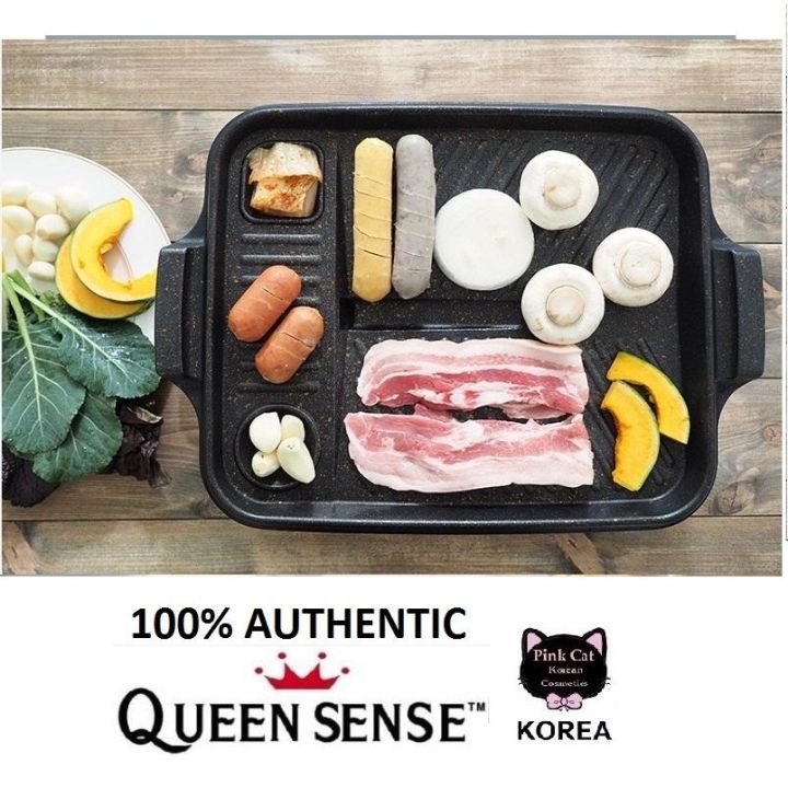 Made in Korea QUEEN SENSE Jumbo Samgyupsal Roaster Pan 30 x 41 | Lazada PH