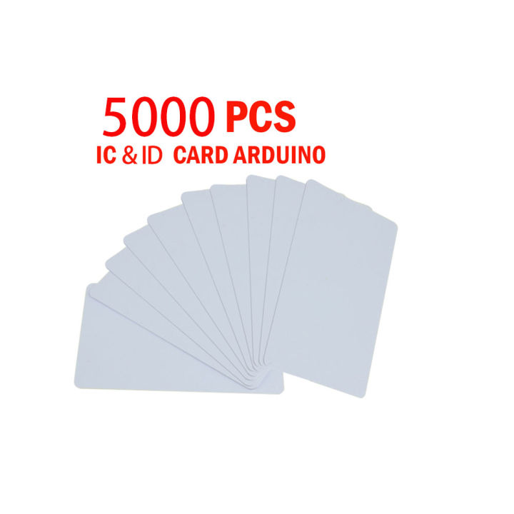 5000pcs IC card arduino 13.56MHz IC Card NFC Smart Card Changeable Tags ...