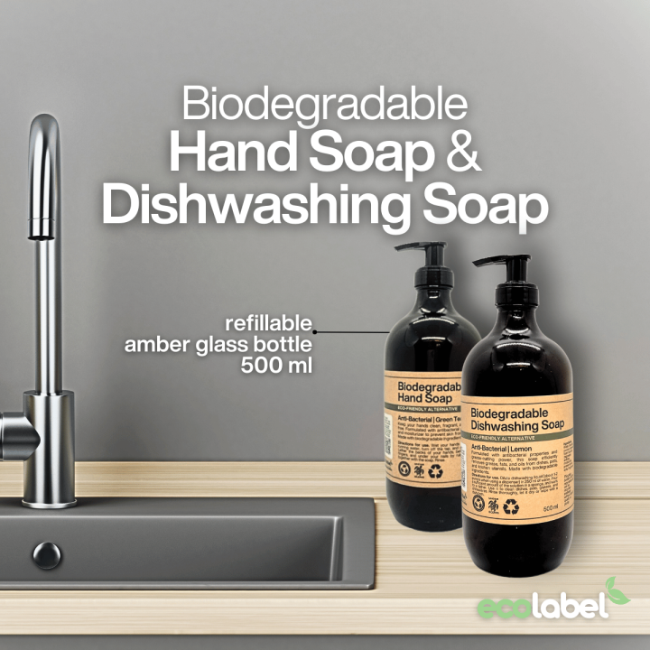 Eco-friendly Biodegradable Liquid Dishwashing Dish Soaps Handsoap Hand ...
