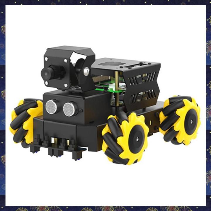 (AOVU) Raspbot V2 AI Vision Robot Car Kit with Camera Mecanum Wheel Toy ...