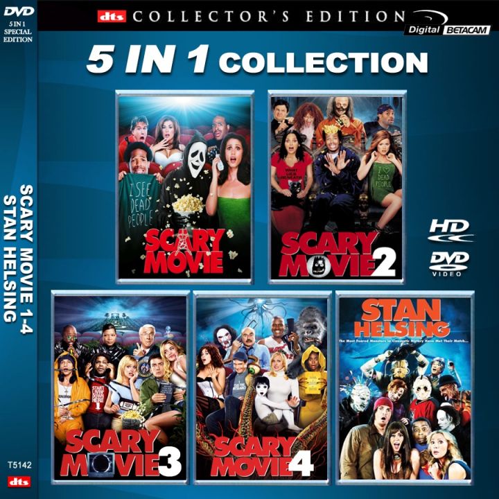 DVD English Scary Movie Collection -t5142 | Lazada