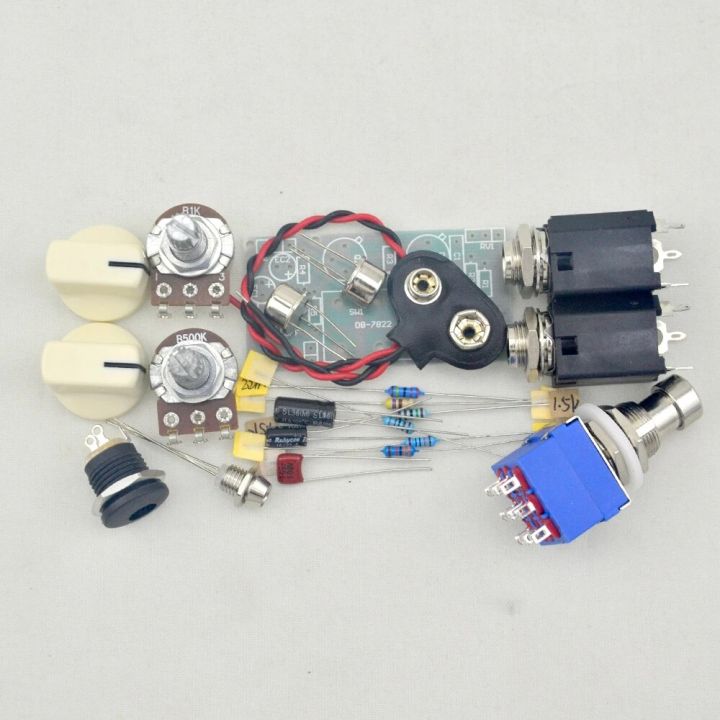 Vintage Fuzz Face Diy Guitar Pedal Kit With Germanium Ac128 Transistors ...