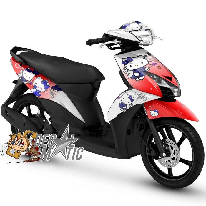 Stiker Variasi Decal Full Body Motor Yamaha Mio GT Mio J Hello Kitty 1 | Lazada Indonesia