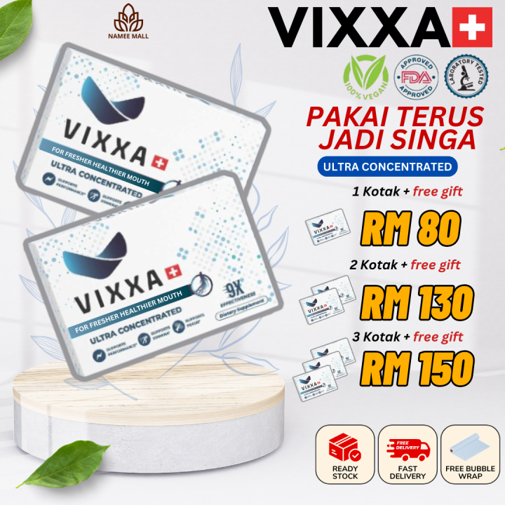 VIXXA PLUS ORAL STRIP ULTRA CONCENTRATED ORIGINAL HQ | Lazada