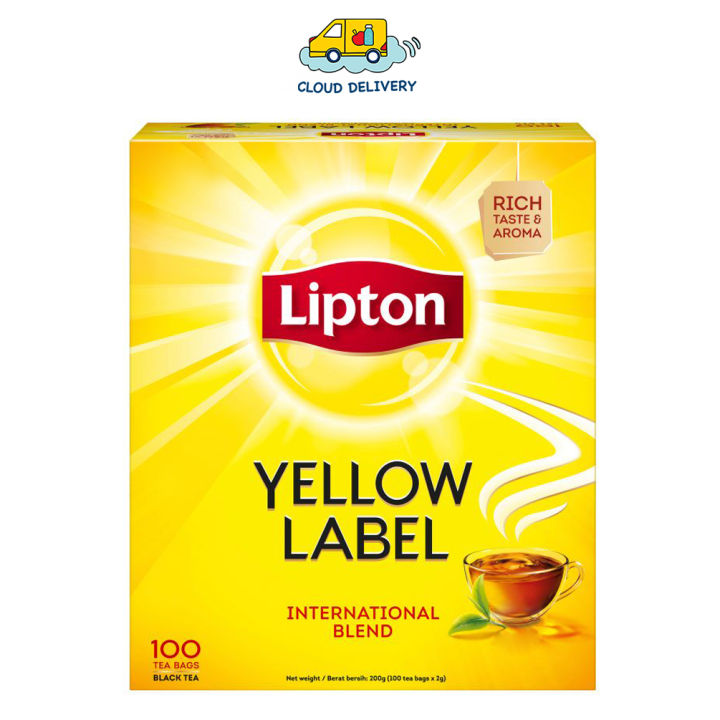 Lipton Yellow Label Tea Bags 100 x 2g | Lazada Singapore