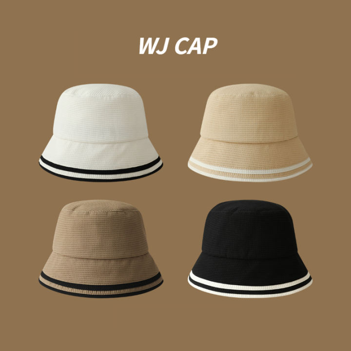 【WJ】หมวกชาวประมงลายสก๊อตสไตล์ญี่ปุ่น ความเรียบง่าย, สไตล์ผู้หญิง, หมวก ...