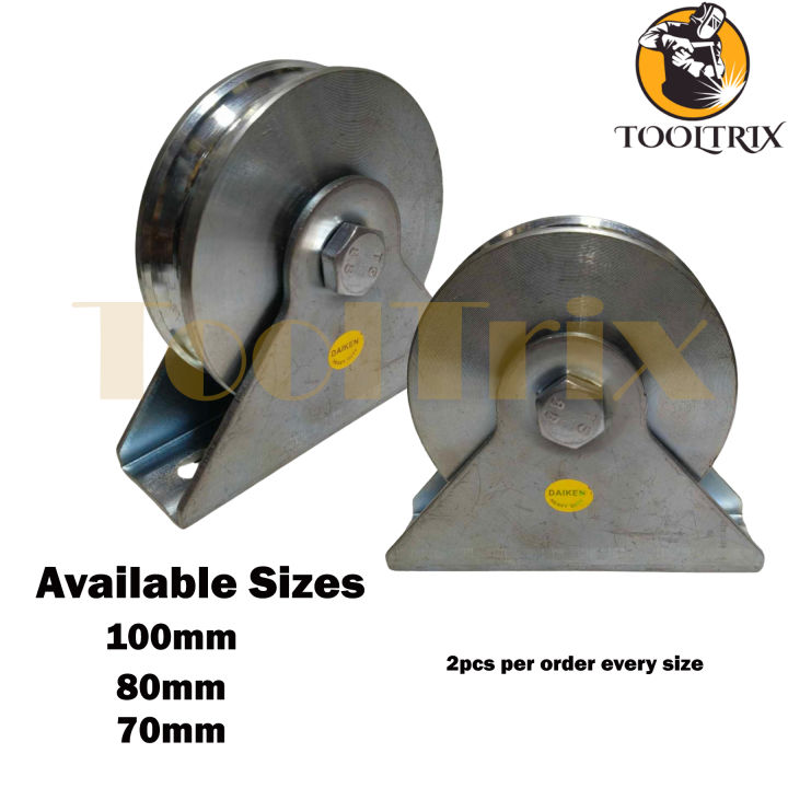 U&V Groove Gate Pulley Sliding Gate Roller Stainless Color Heavy Duty ...