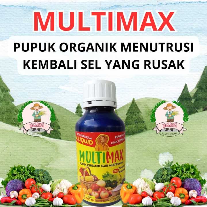 MULTIMAX PUPUK ORGANIK CAIR YANG MENDORORNG PERTUMBUHAN | Lazada Indonesia