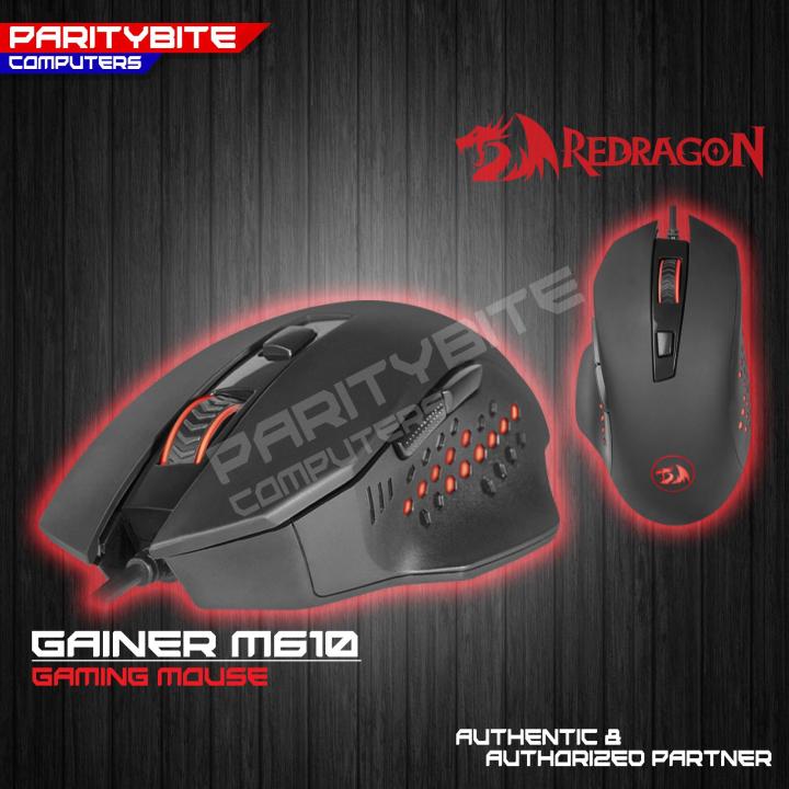 REDRAGON GAINER M610 GAMING MOUSE | Lazada PH