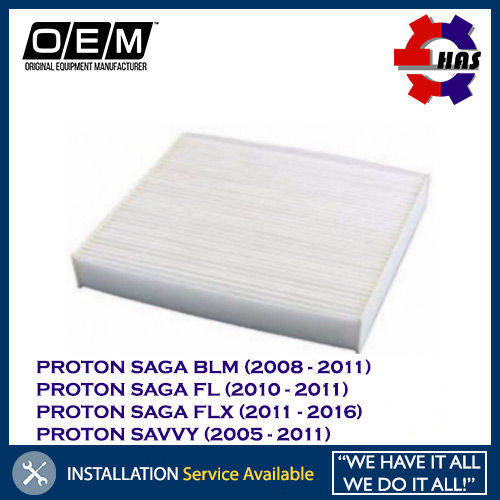 Proton Saga BLM FL FLX Savvy Aircond Cabin Filter | Lazada