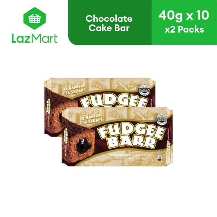 Fudgee Barr Choco 40G (Set of 10) - Pack of 2 | Lazada PH