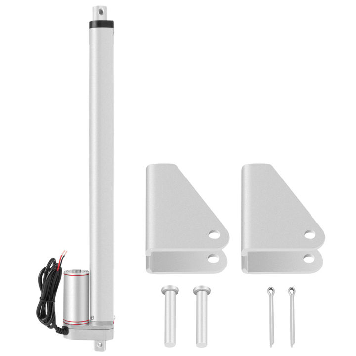 350mm Stroke High Duty 750N Straight Line Electric Linear Actuator 24V ...