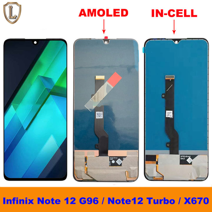 100% Tested Original AMOLED LCD For Infinix Note 12 G96 X670 LCD ...