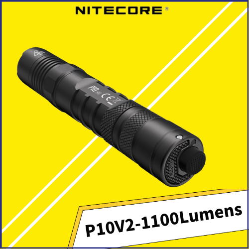 100% Original NITECORE P10 V2 Flashlight 1100 lumens Hard Light ...
