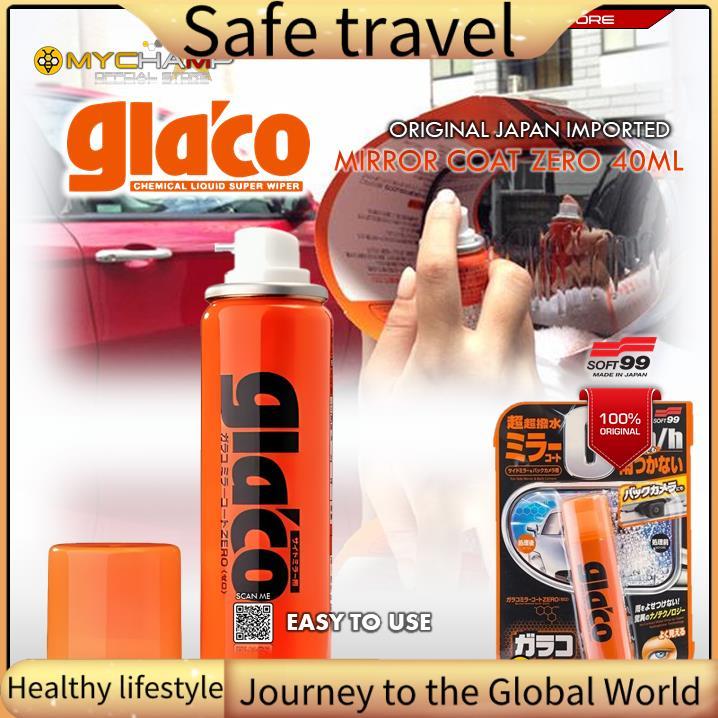 Persediaan pemeliharaan SOFT 99 GLACO MIRROR COAT ZERO 40ML (SIDE MIRROR COATING)♤ | Lazada