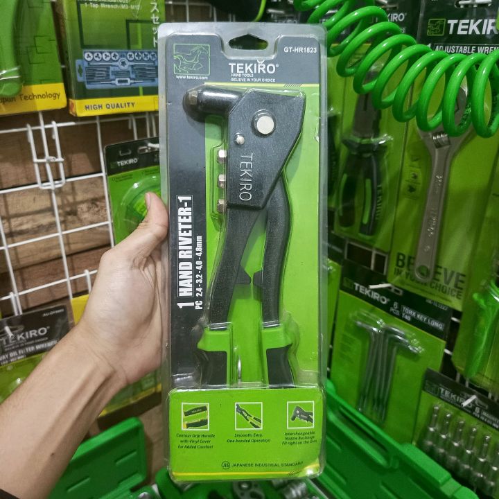 Tekiro Hand Riveter-1 Tang Rivet Tekiro Cod Tang Ripet Tembak | Lazada ...