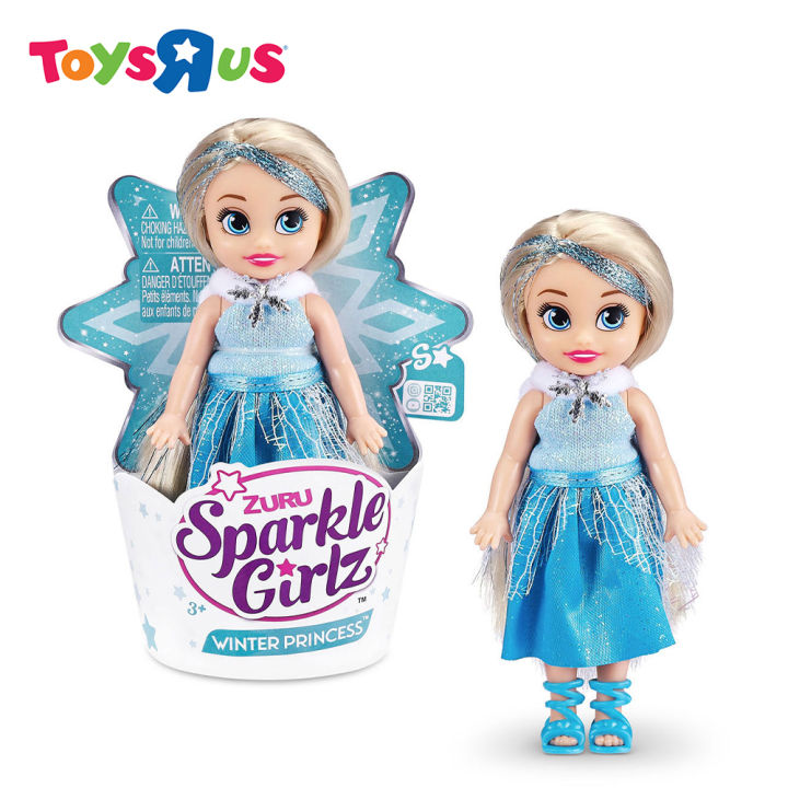 Zuru Sparkle Girlz Cupcake Mini Fashion Doll - Winter Princess with ...