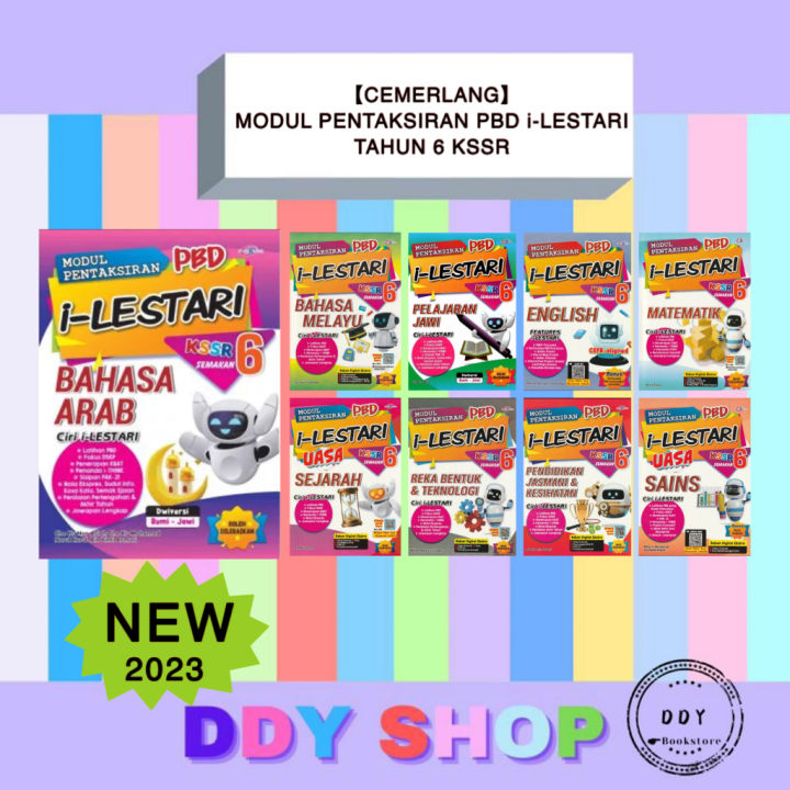 STOCK CLEARANCE【Cemerlang】Modul Pentaksiran PBD i-LESTARI Tahun 6 KSSR Semakan 2023 — Buku ...