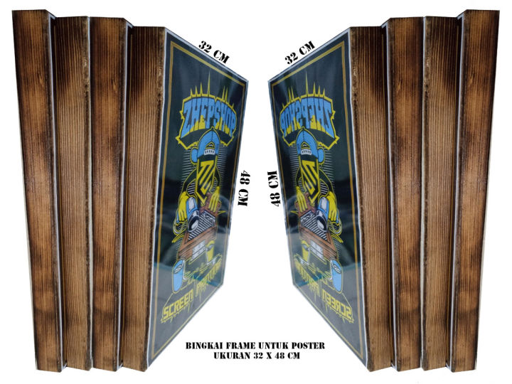 Bingkai atau Frame untuk Poster dan photo Custom Uk 32 x 48 cm | Lazada ...