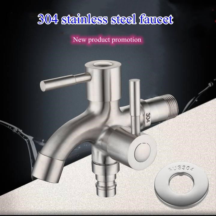 【HOT】2-way faucet / 3-way faucet, field faucet + shower valve Stainless ...