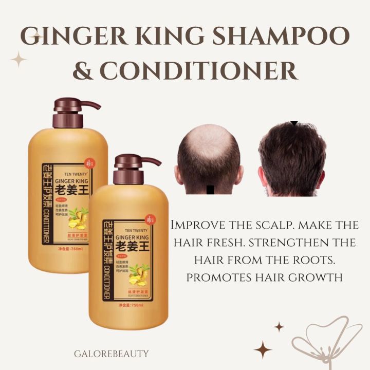 Original Ginger King Anti Hair Loss Ginger Shampoo I Ginger Hair Growth ...