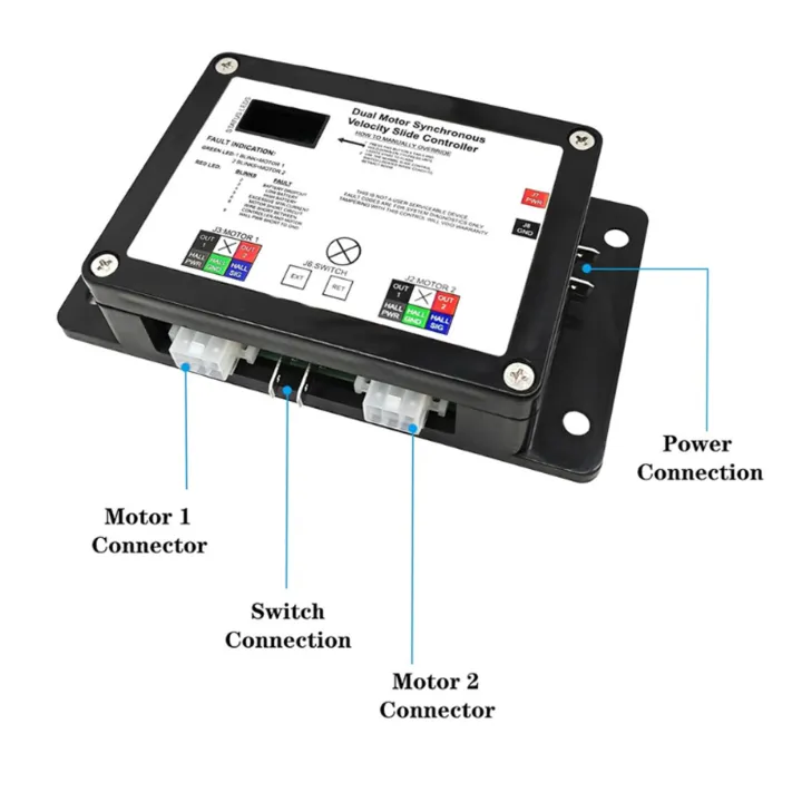 RV Dual Synchronous Velocity Slide Controller Dual Motor Slide ...