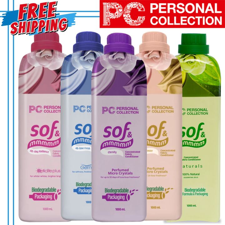 Personal Collection Sof & MMMMM Fabric Conditioners 1000ml | Lazada PH