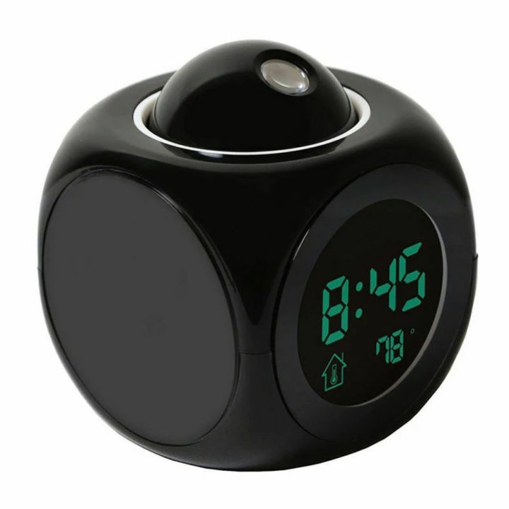 LCD Digital Talking Projection LED Wall/Ceiling Alarm | Lazada PH