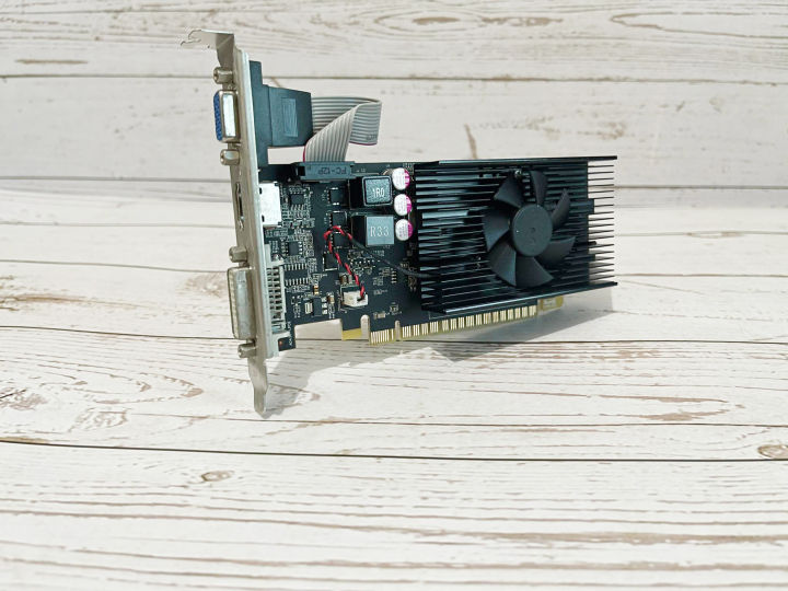 LOW PROFILE LP VIDEOCARD 2G 64BIT SLIM TYPE COMPUTER DUAL MONITOR ...