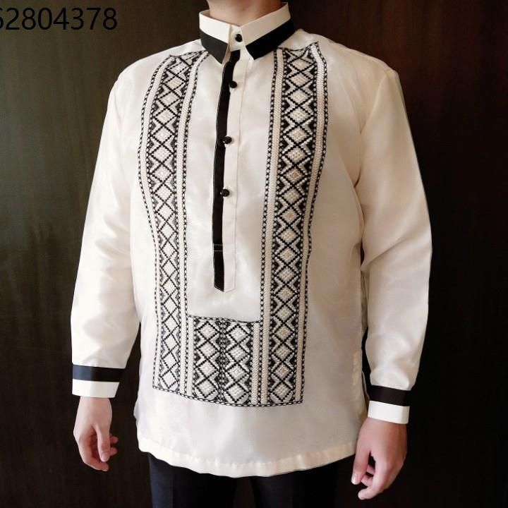 New Style🎁 filipiniana dress MODERN FILIPINIANA COUPLE BARONG PURE ...