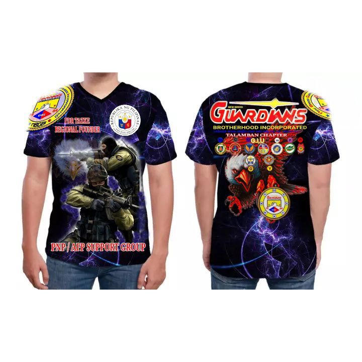 GUARDIANS SUBLIMATION Fraternity Shirt | Lazada PH