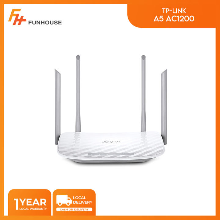 Tp-Link Archer A5 AC1200 Wireless Dual Band Router | 2.4G & 5G Wi-Fi ...