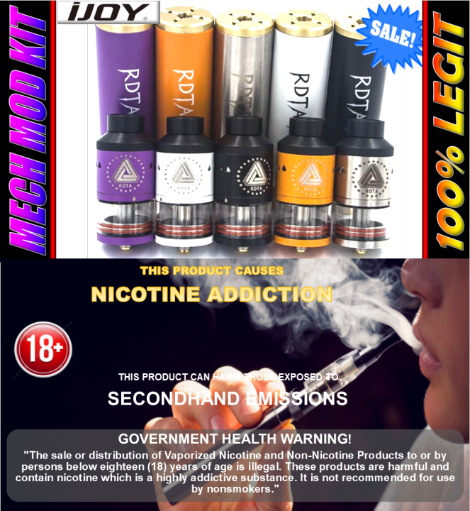 IJOY LIMITLESS FULL MECHANICAL MOD KIT | Lazada PH