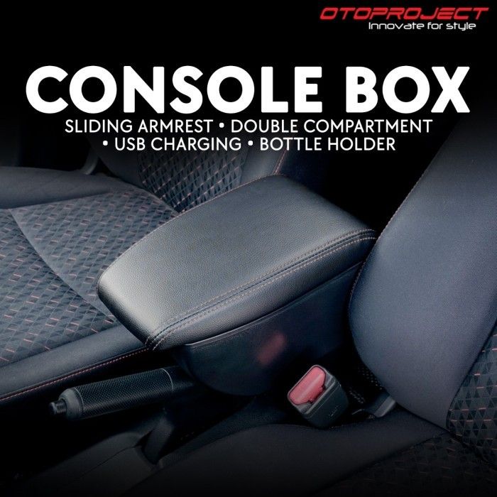 CONSOLE BOX konsul box AGYA/AYLA WITH USB CHARGER | Lazada Indonesia