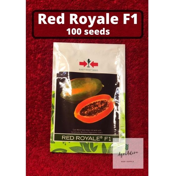 Red Royale F1 Hybrid Papaya 100 Seeds (East-west Seeds) | Lazada PH