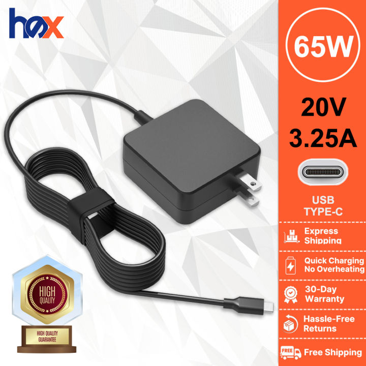 Acer 65W USB C TYPE C For Swift CB515 CB713 CB714 CB715 CB5 R721 R751 ...