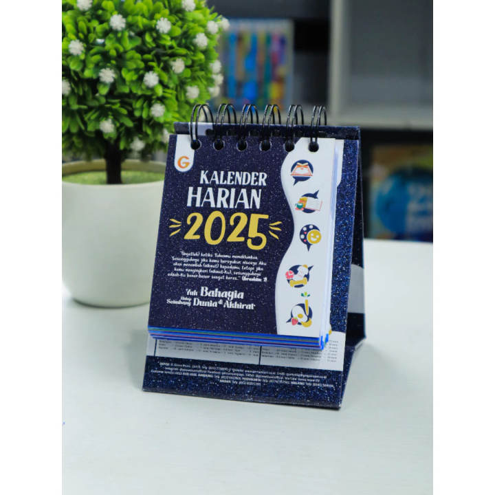 Kalender Harian 2025 Gema Insani Press | Kalender Meja | Lazada Indonesia