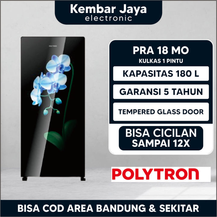 KULKAS 1 PINTU POLYTRON PRA 18 MO GARANSI RESMI | Lazada Indonesia