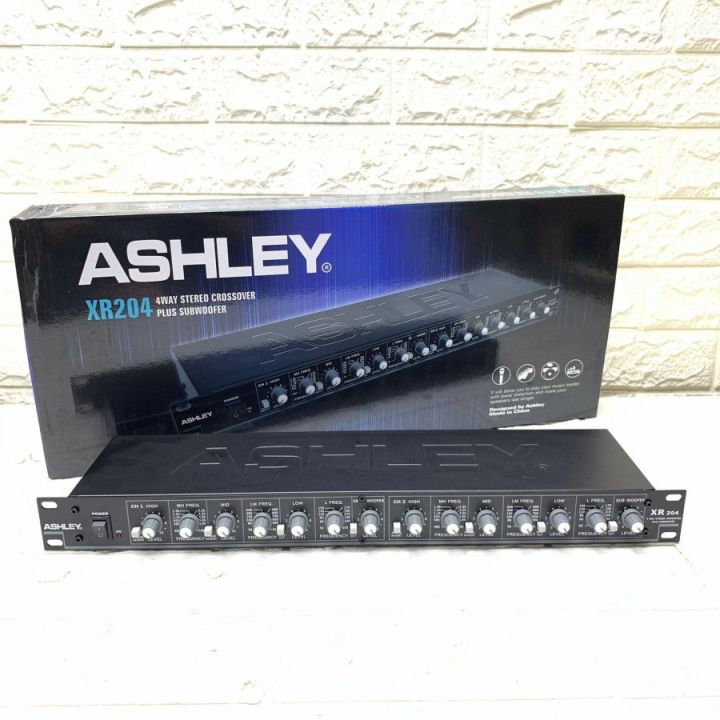 Crossover Ashley XR204 Original 4 Way Streo Out Subwoofer Ashley XR 204 ... Crossover Ashley XR204 Original 4 Way Streo Out Subwoofer Ashley XR 204 ...
