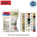 ABC Tile Grout Original 5kg (Choose Color) | Lazada PH