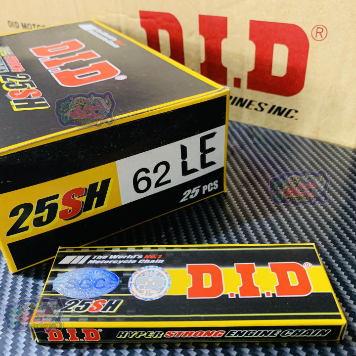 Genuine DID Starter Cam Chain 25H-62L Wave 100, XRM 110, C100N - Hyper ...