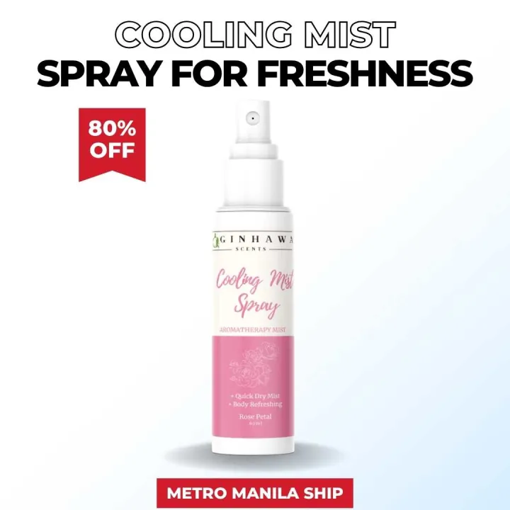 Post-Workout Cooling Spray Mist - Scented Body Mist for Instant ...
