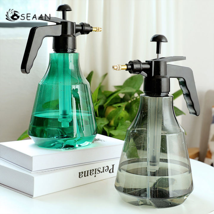 Watering Pot With Column Pattern Air Pressure Spray Nozzle Flower Spray ...