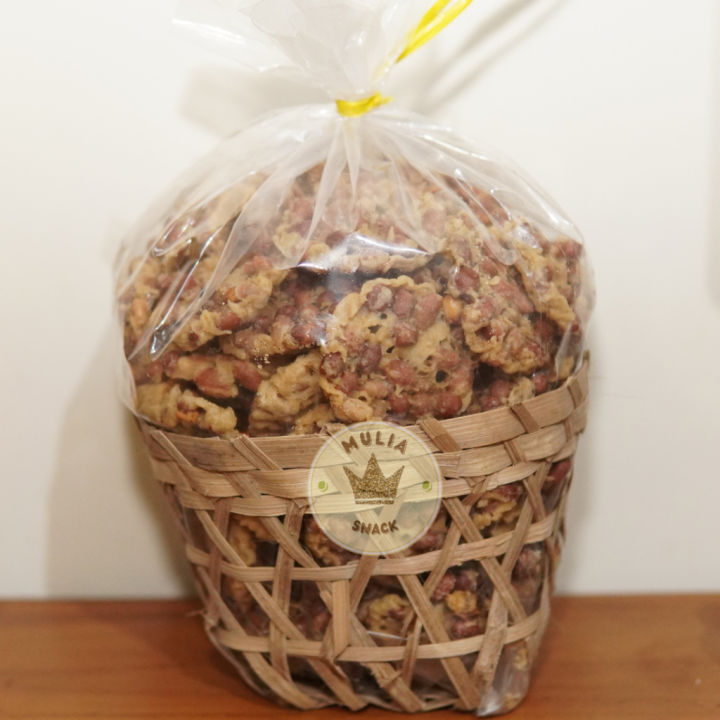 Peyek kacang ISTIMEWA 1 kilogram / peyek khas Magelang | Lazada Indonesia