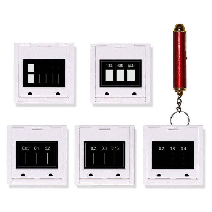 5pcs Interference Diffraction Sheet Optical Interference Diffraction ...