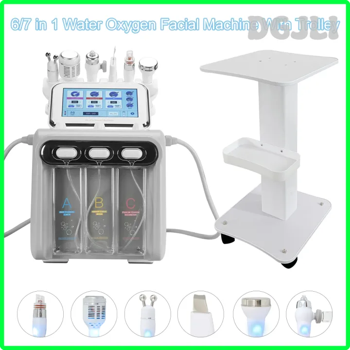 DGJLI Newest Hydro Dermabrasion Facial Machine Water Oxygen H2O2 Face ...