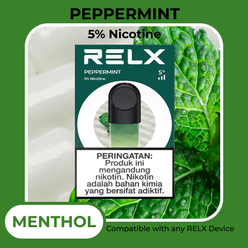 RELX Pod - Peppermint (Isi 1 Pod) | Lazada Indonesia