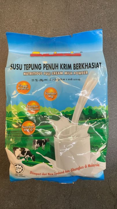 ENRICO’S Milk Powder 1.8kg / 900g / 550g / 300g Susu Tepung Penuh Cream ...