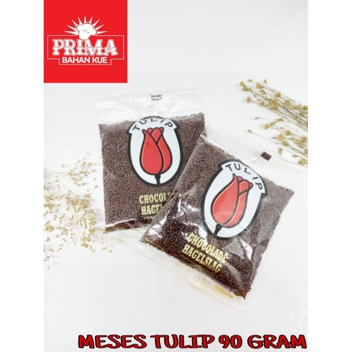 MESES TULIP - 90GR / meses coklat / meses cokelat | Lazada Indonesia