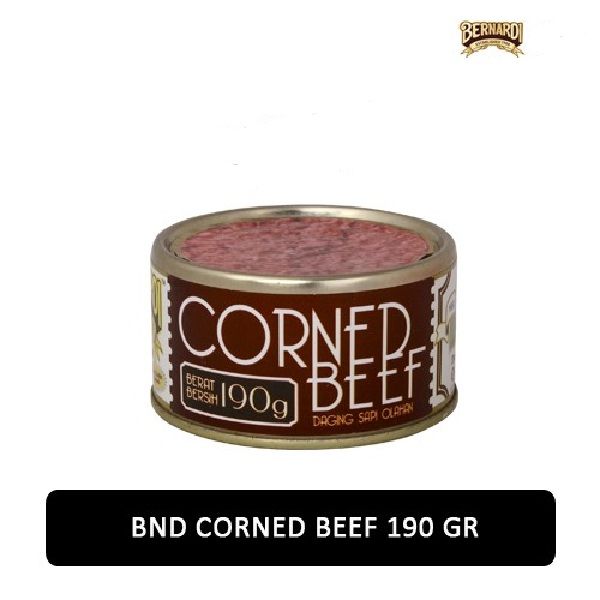 BERNARDI CORNED BEEF 190GR CAN KORNET SAPI KALENG HALAL | Lazada Indonesia